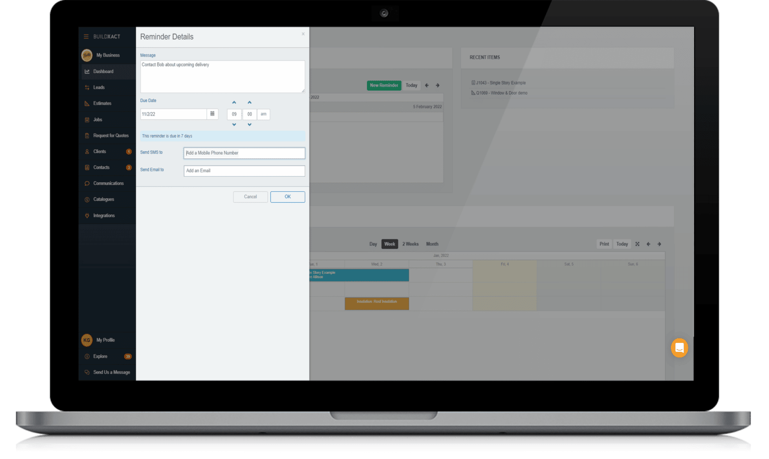 Construction Planning Software | Buildxact AU