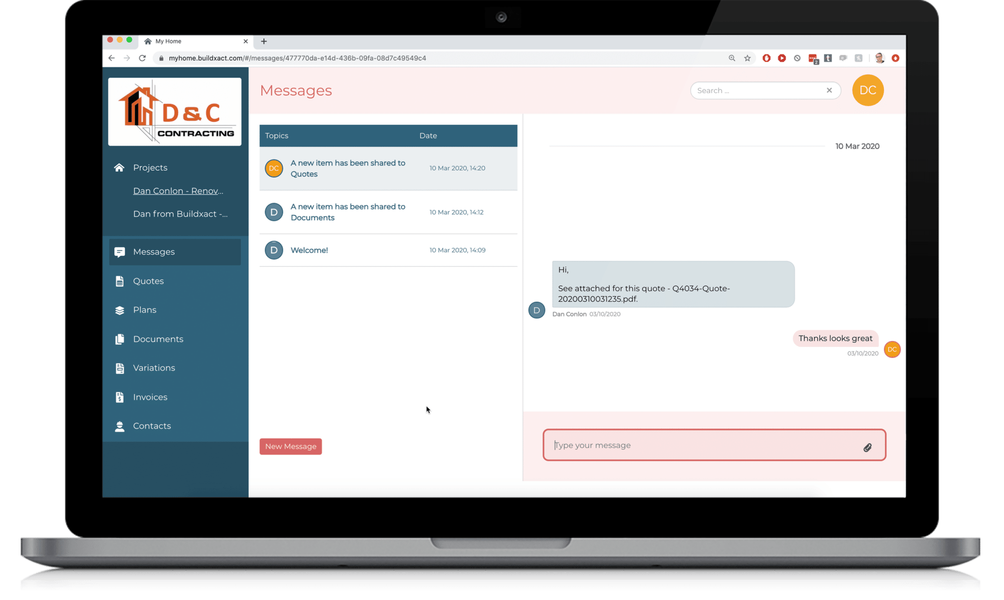Construction Lead Management Software - Buildxact AU