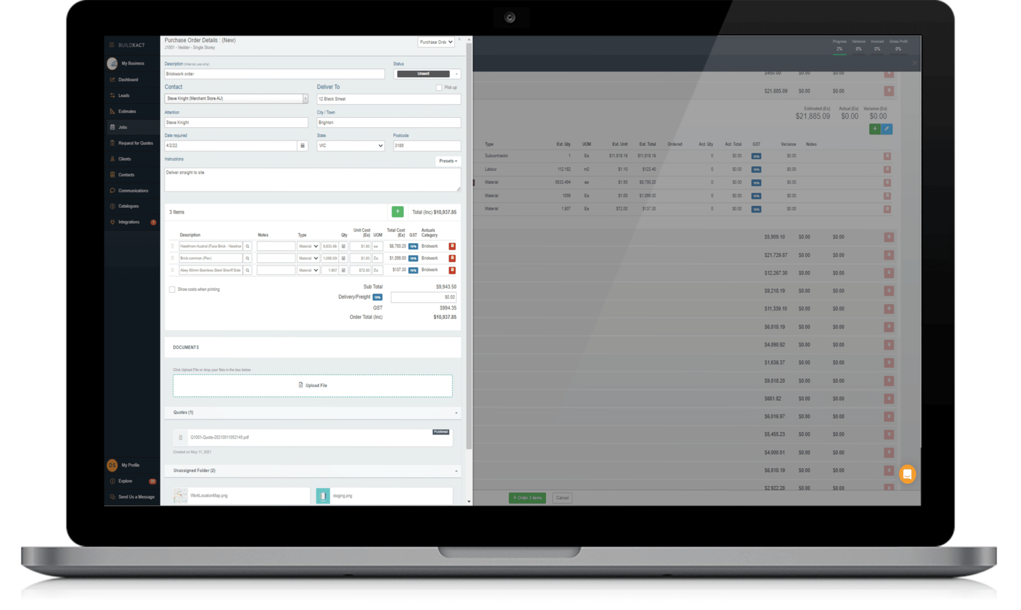 Construction Takeoff Software - Buildxact AU