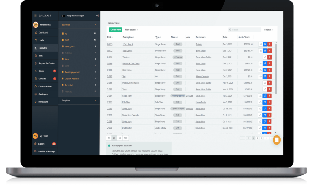 Construction Takeoff Software - Buildxact AU