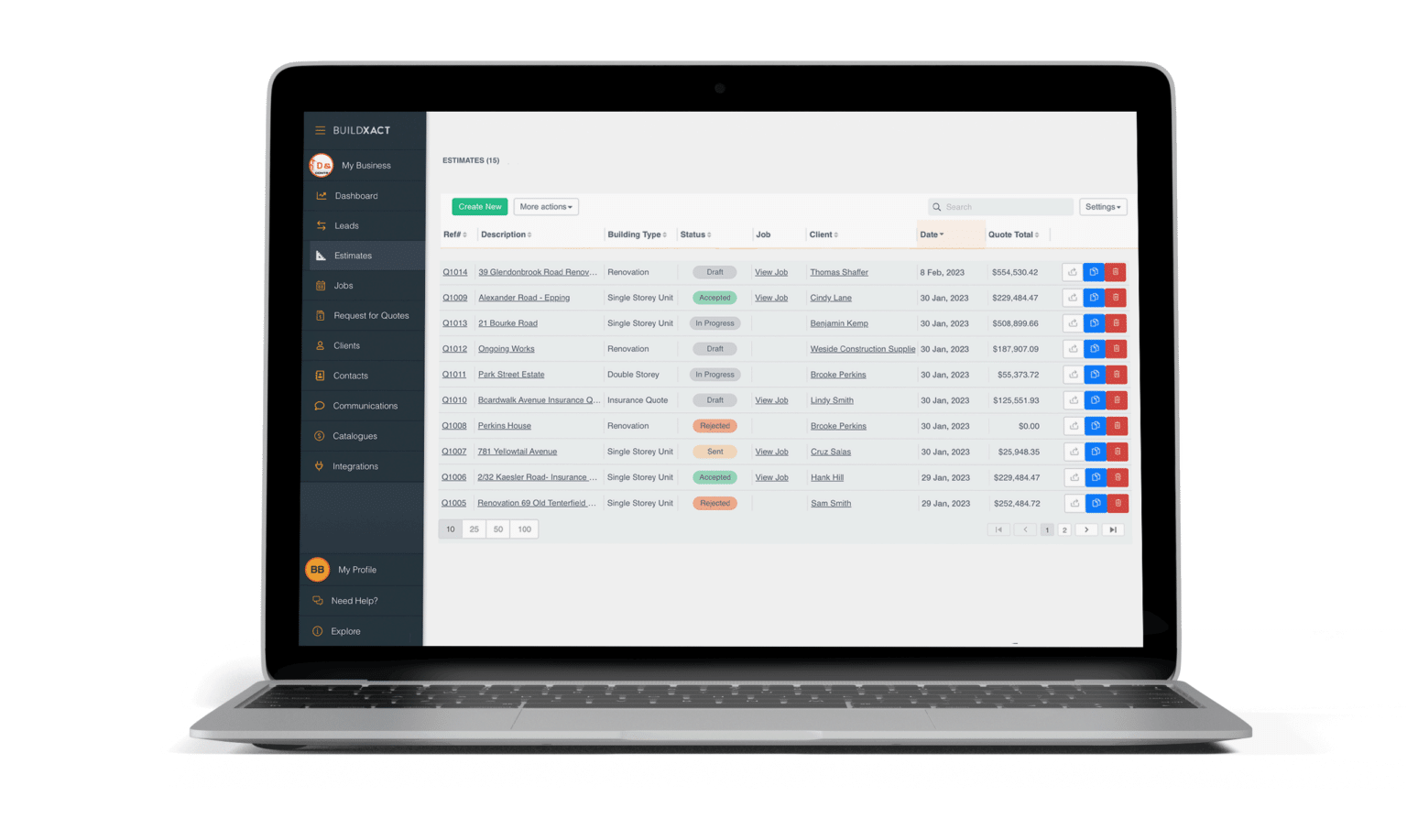 General Contractor Software | Buildxact AU