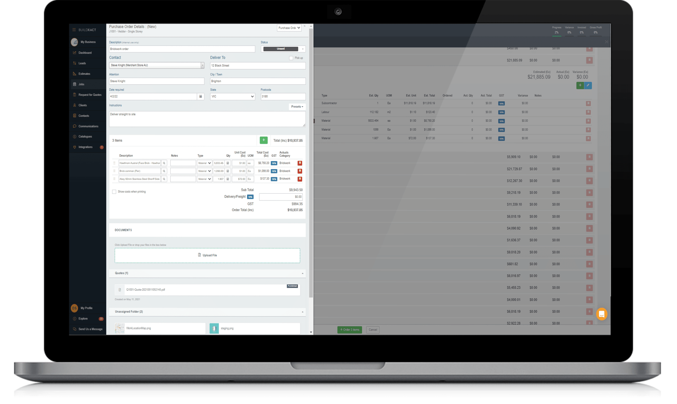 Construction Takeoff Software - Buildxact UK