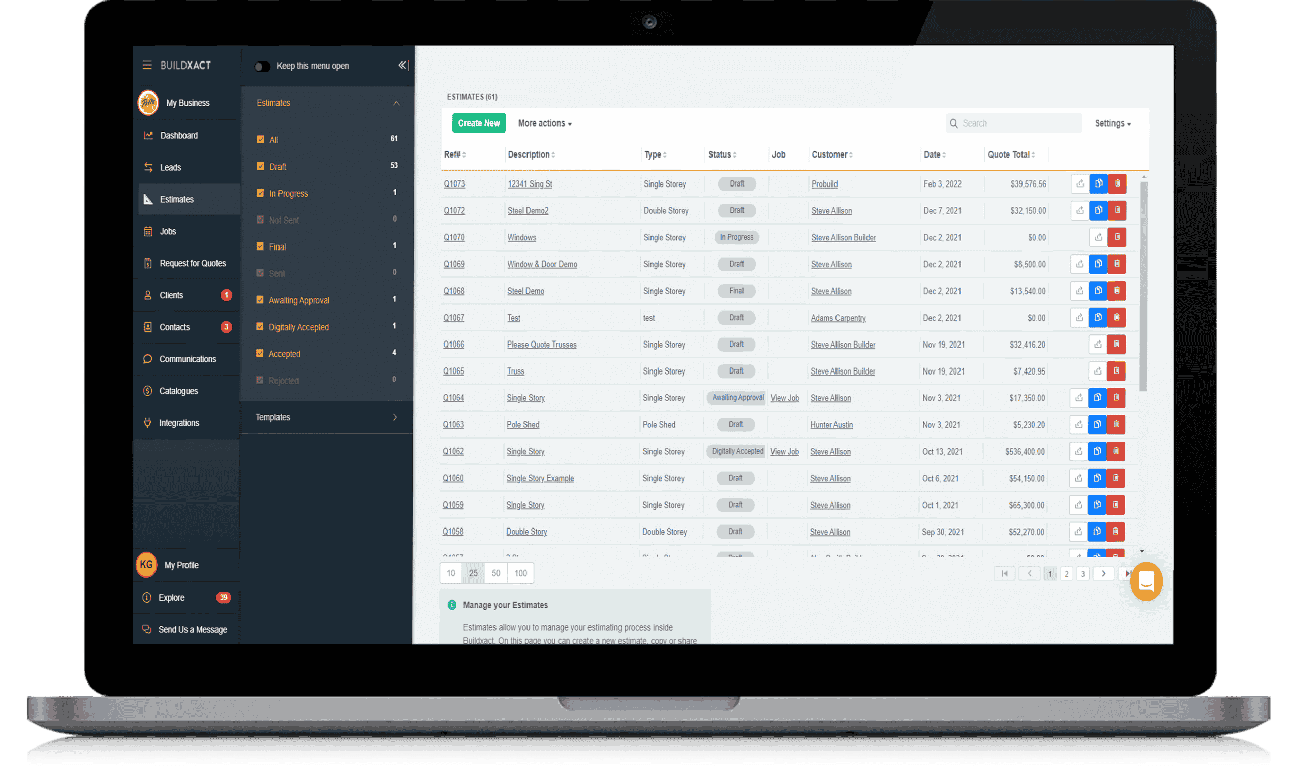 Construction Takeoff Software - Buildxact UK