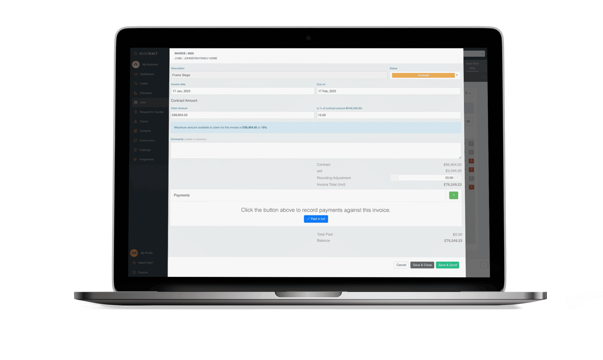 Construction Estimating Software | Buildxact UK