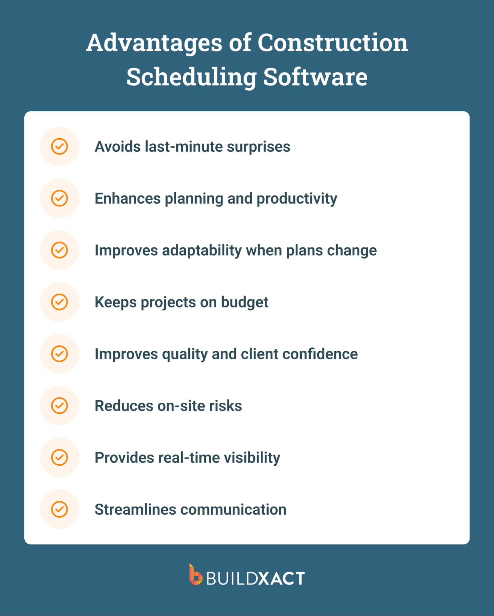 Get started with construction scheduling software I Buildxact US