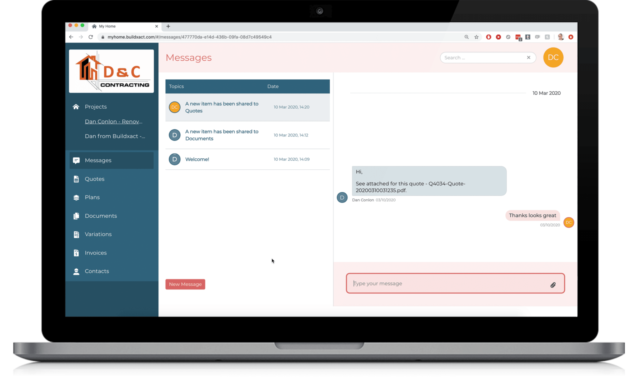 Construction Management Software | Buildxact US