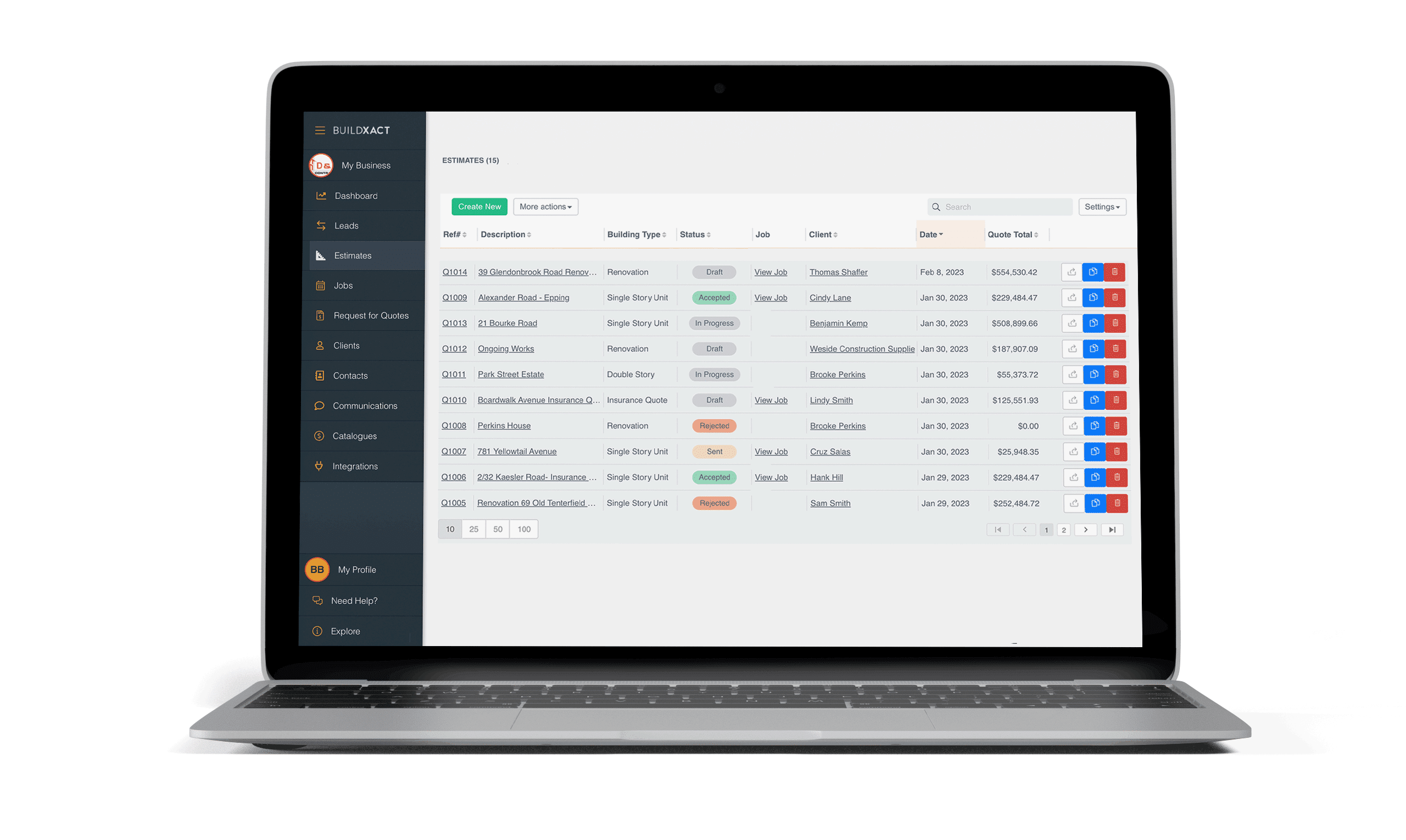 General Contractor Software | Buildxact US