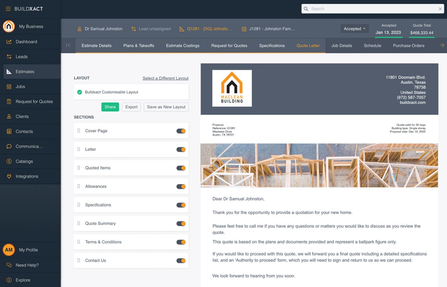 Benefits of construction management tools | Buildxact US