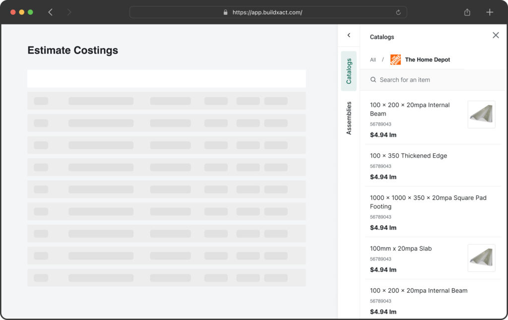 Material Dealer Connection | Buildxact US