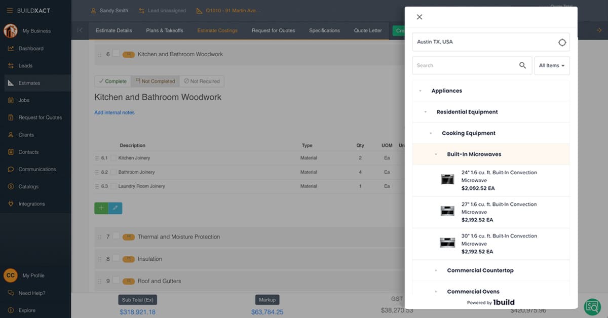 Modern software makes estimating fast, accurate | Buildxact US