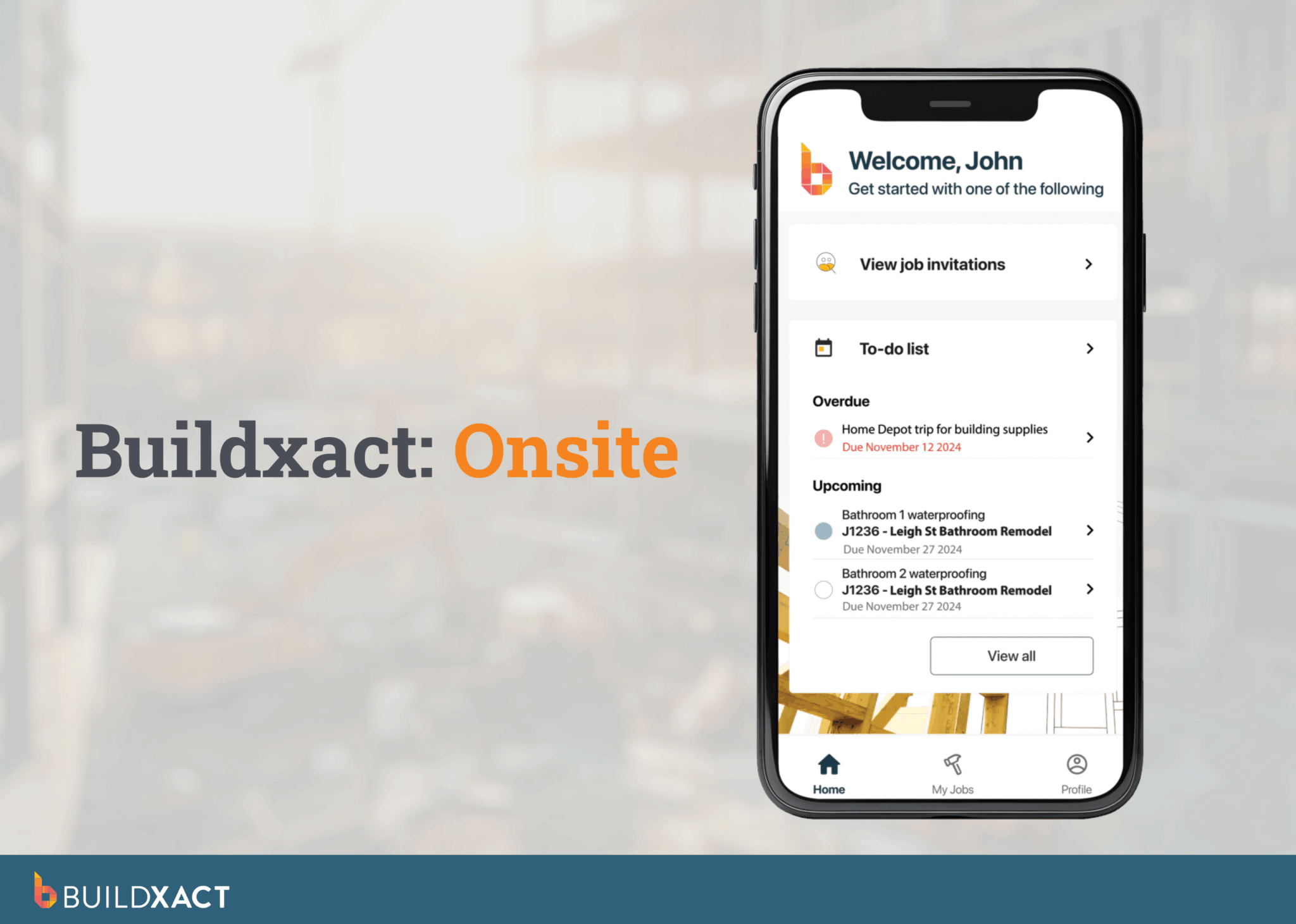 Construction Site Management Software for Home Builders | Buildxact US